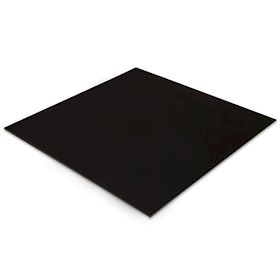 Black High Gloss PLEXIGLASS® Plastic Sheet | Cut to Size